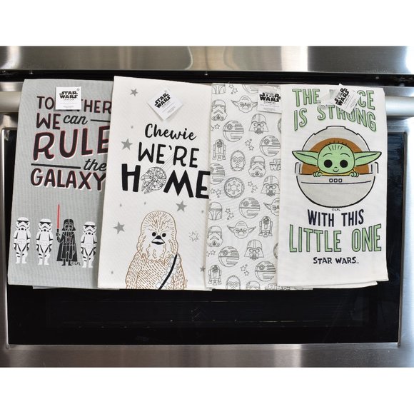 Star Wars | Kitchen | Star Wars Kitchen Towels Variety Pack Set Of 4 ...